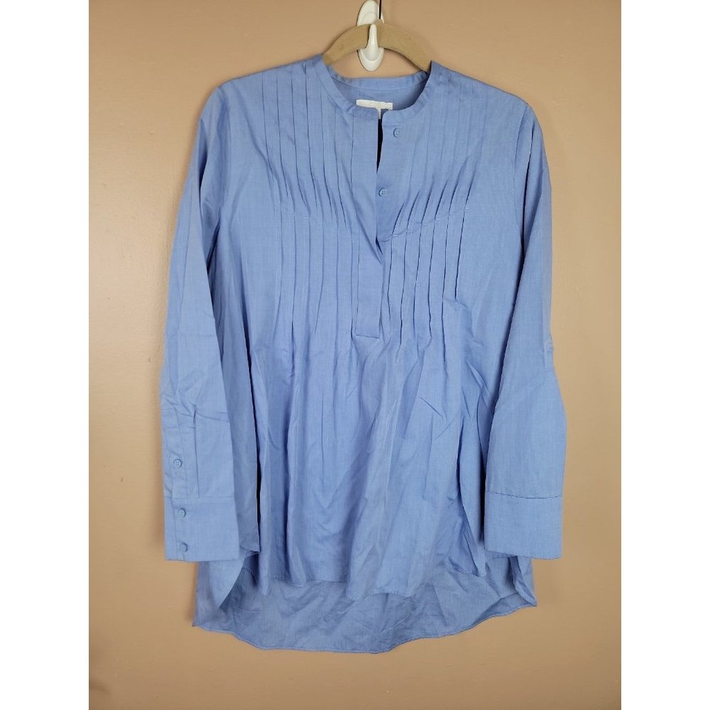 Cos Pleated Tunic Blouse - Gem